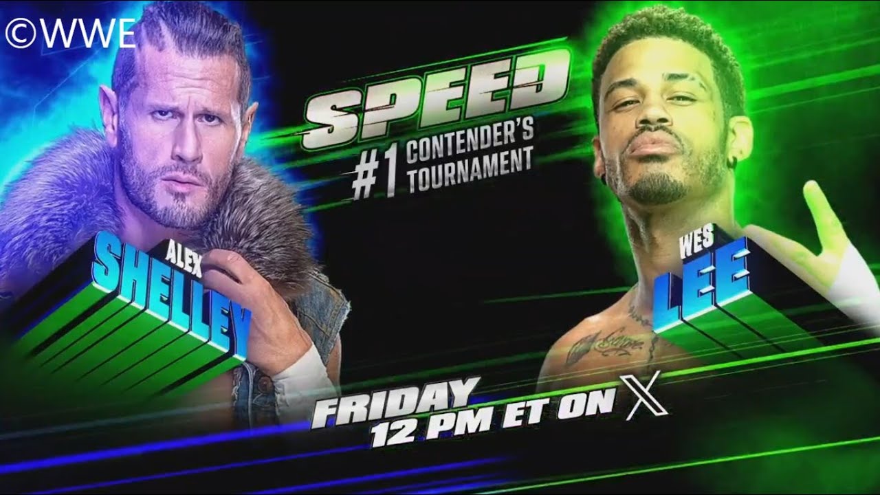 Alex Shelley v Wes Lee / Speed Title #1 Contendership Tournament Semi ...