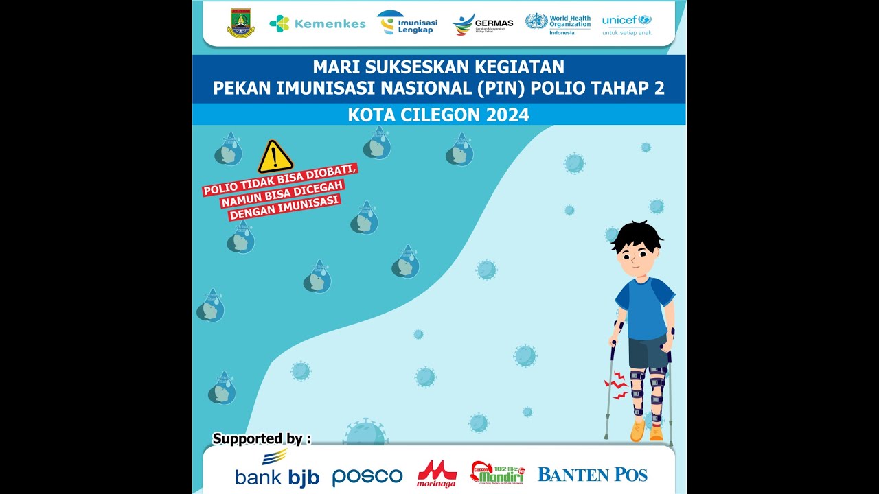 Launching Pekan Imunisasi Nasional (PIN) Polio Tahap 2 Tingkat Kota ...