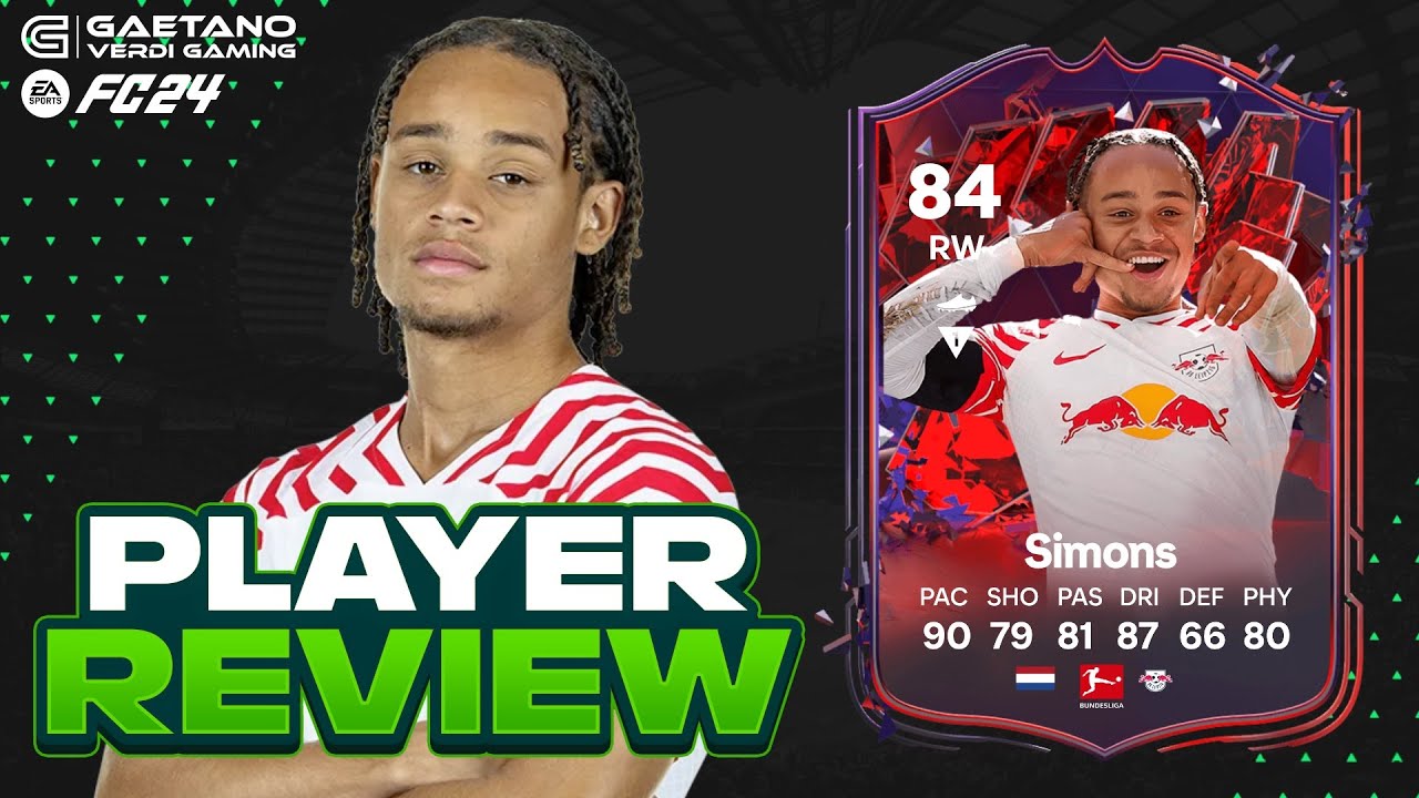 XAVI SIMONS 84 - Lohnt sich die SBC? - EA FC 24 Player Review - YouTube