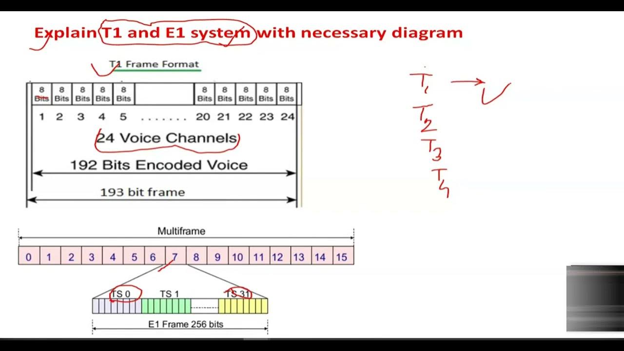North American (T1), Europe (E1) System & Hierarchy Principles of ...