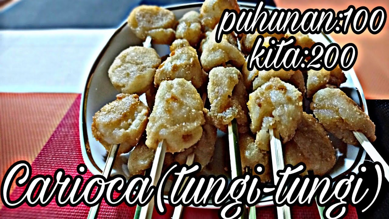 Carioca (tungi-tungi) Easy Negosyo Recipe. - YouTube