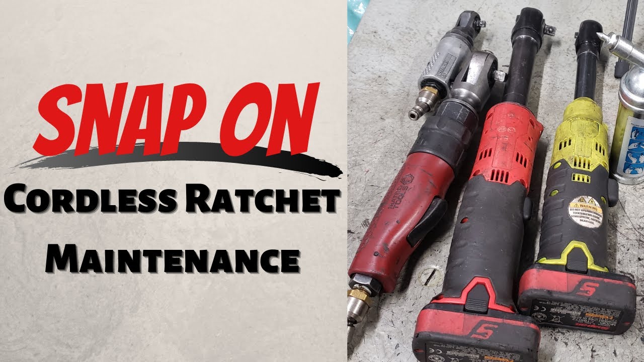 Cordless Ratchet Maintenance . Make them Last Longer - YouTube
