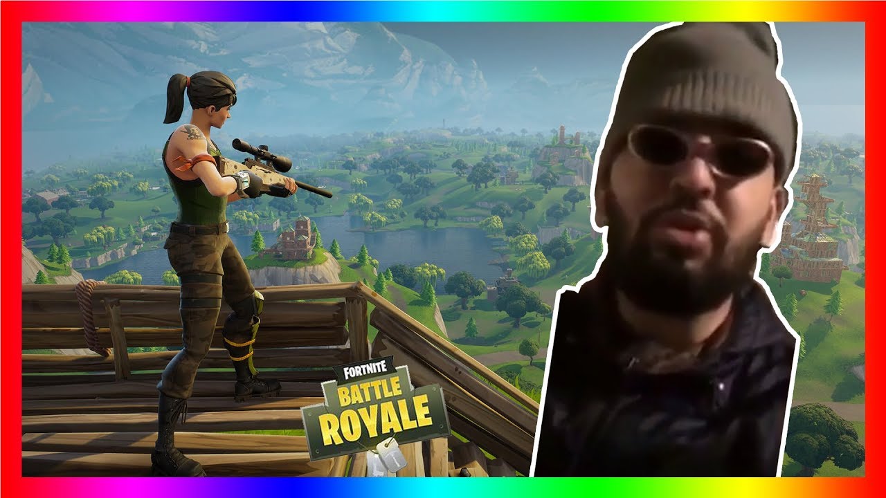 Mohammed Henni sur Fortnite - FUNNY MOMENT #1 - YouTube