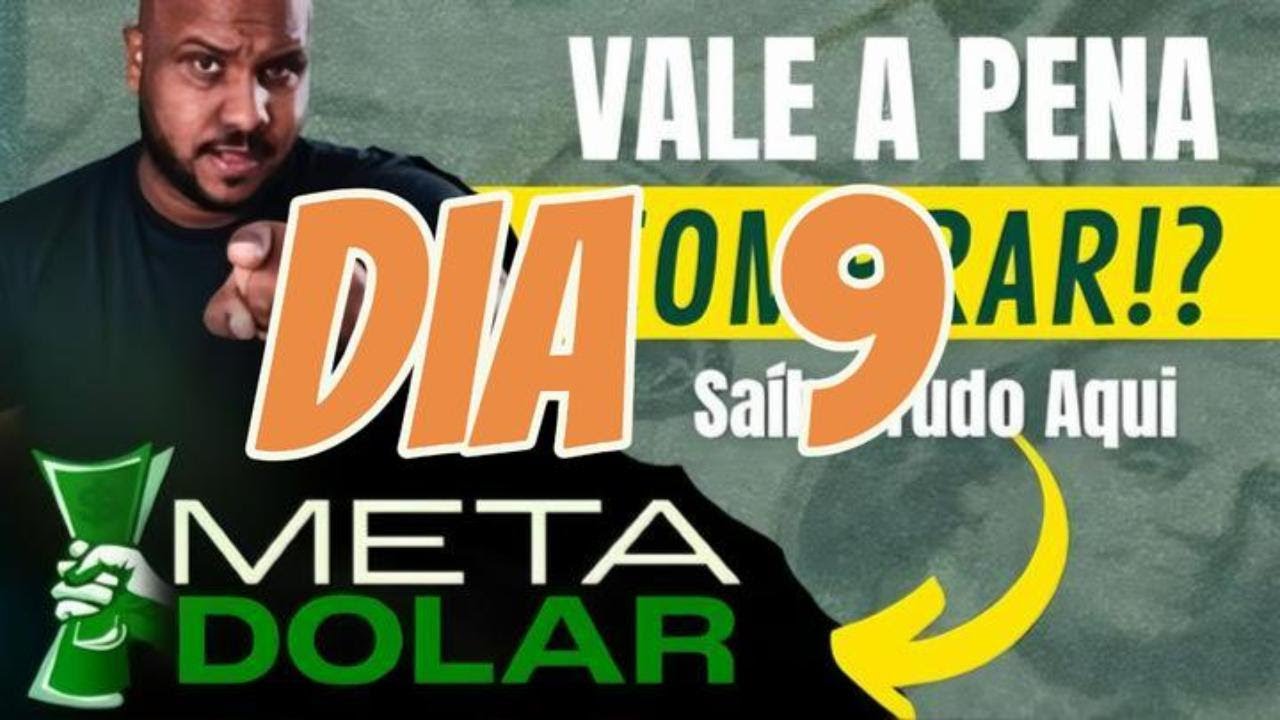 META DOLAR DIA 9. ️ ️SUBINDO A CAMPANHA ️ ️ - YouTube