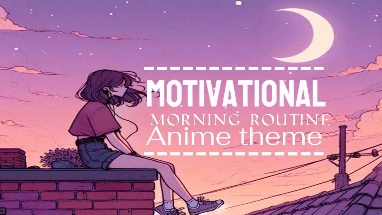 Motivational morning routine | Anime theme | AESTHETIC - YouTube
