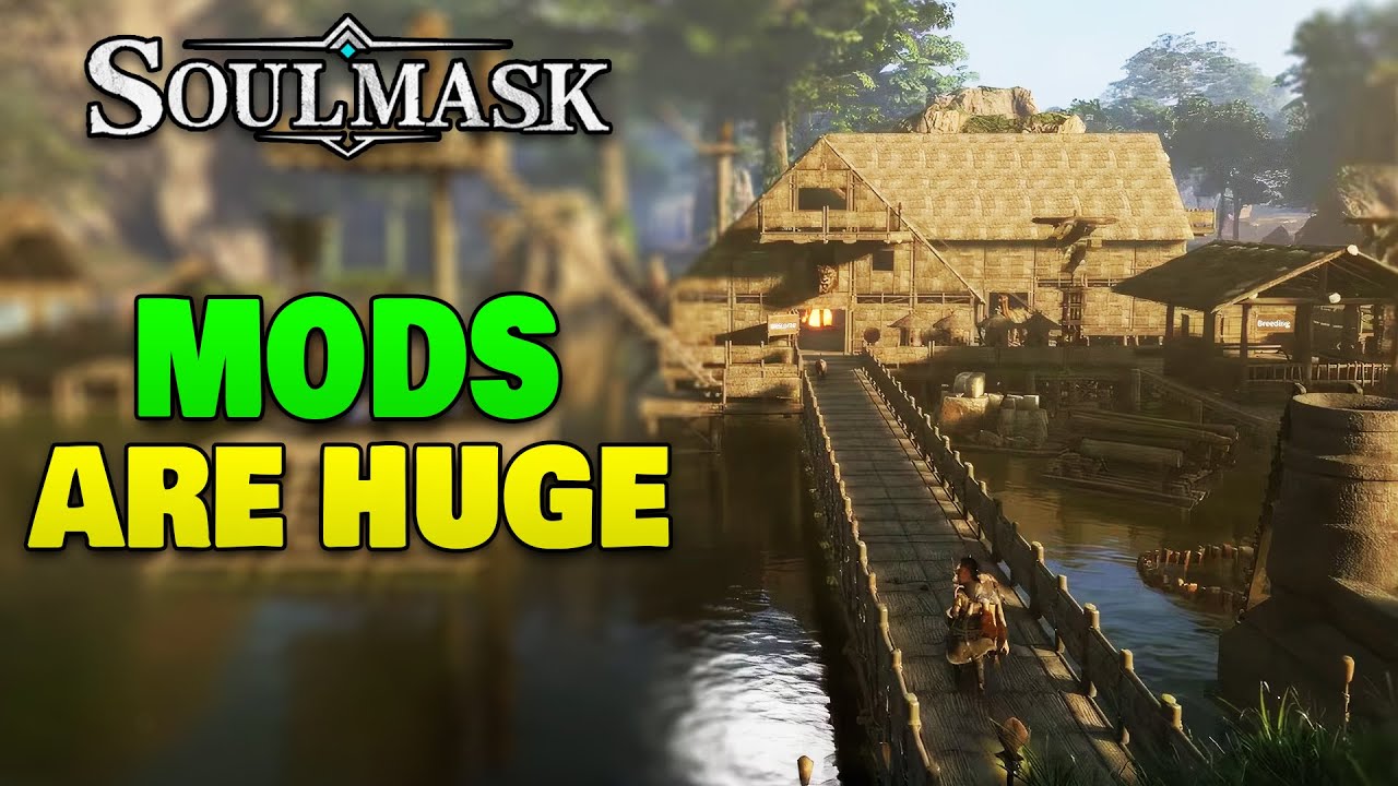 MODS In Soulmask & MAJOR Update 2 In September - YouTube