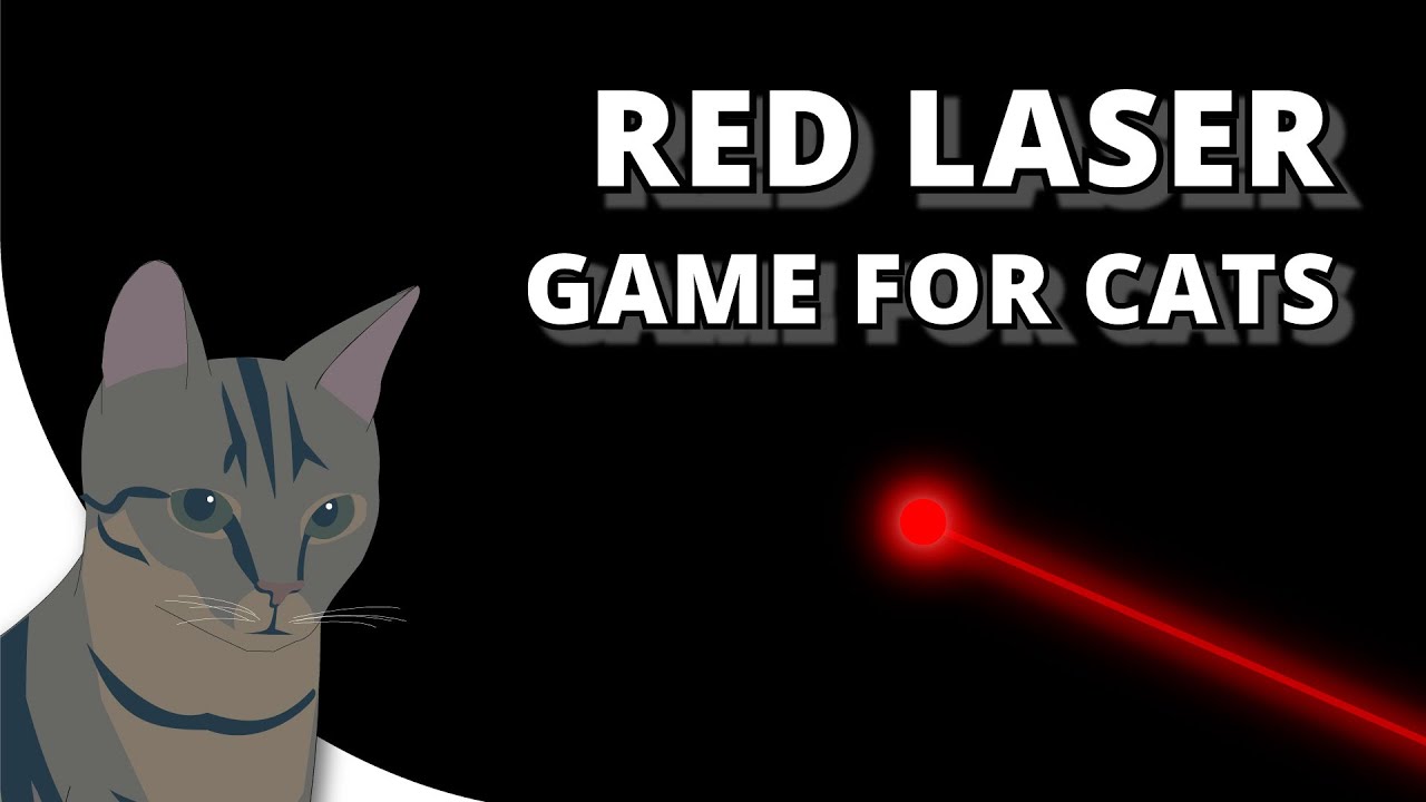 Videos for cats - Catch the red laser - Cat game - YouTube
