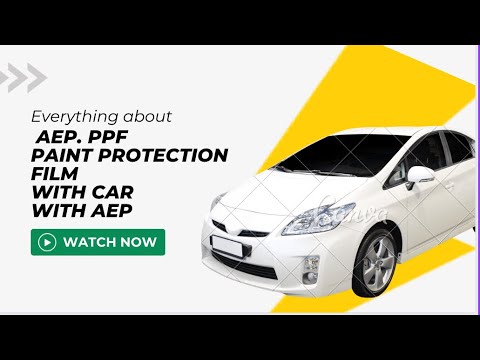 Aep # ppf # paint # protecation # film # with car with Aep - YouTube