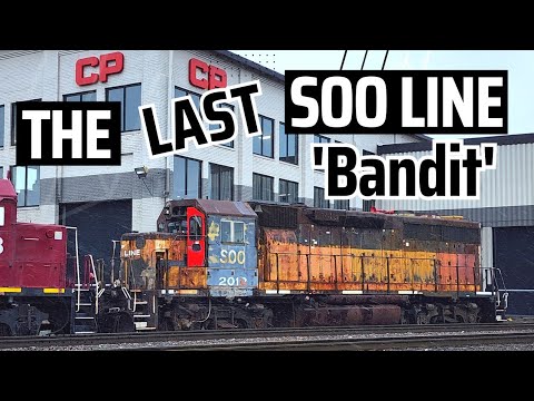 The LAST Soo Line Bandit -Soo 2010 + Soo GP38-2s- - YouTube