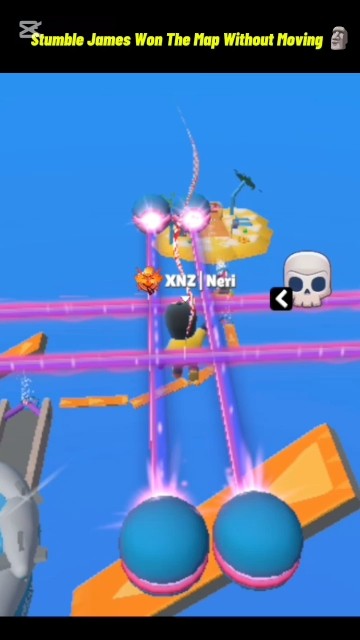 Stumble James Won Without Moving In Stumble Guys 🗿 #stumbleguys - YouTube