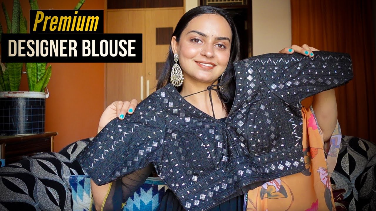 Premium Designer Blouse Collection - YouTube