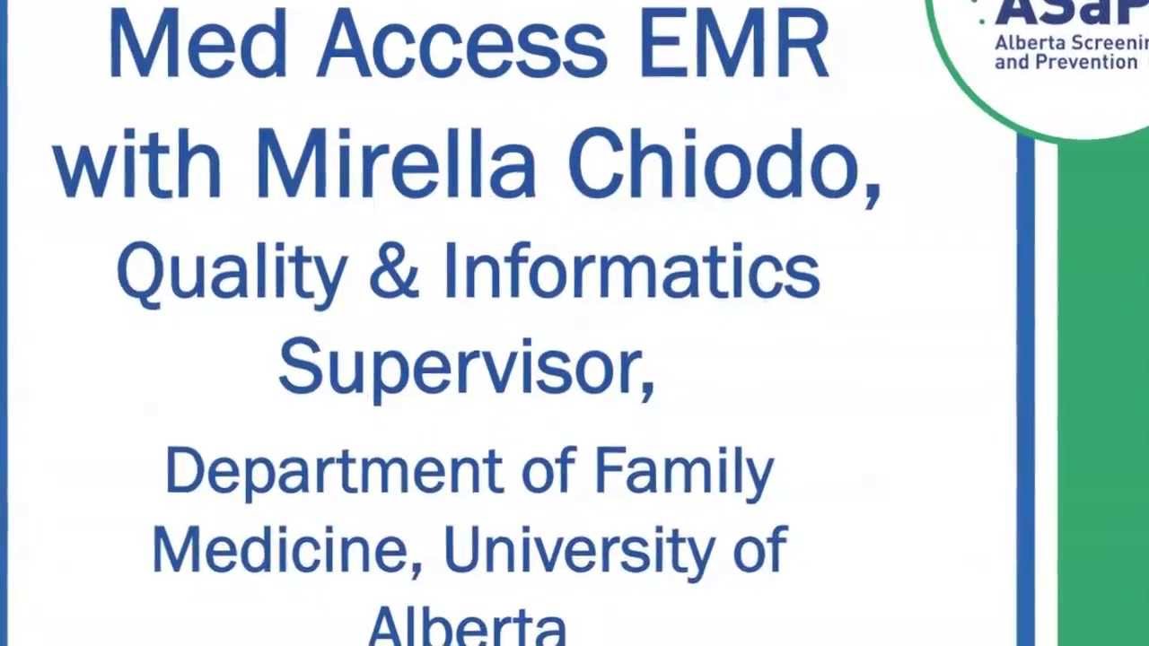 Med Access EMR - Producing a List of Patients by Provider for the Chart ...