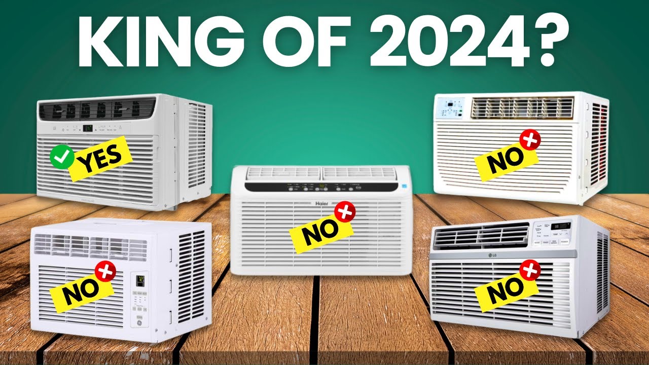 6 Best Window Air Conditioners 2024 - YouTube
