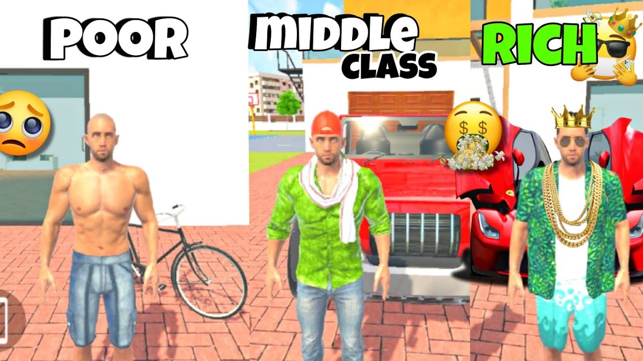 FRANKLIN RICH VS POOR STORY 🤩 INDIAN THEFT AUTO SIMULATOR 💥 - YouTube