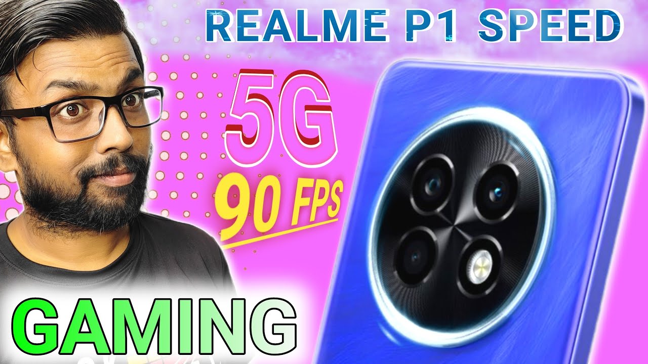 Realme P1 Speed 5G Fastest Budget 5G Phone | 90FPS Gaming in Budget ...