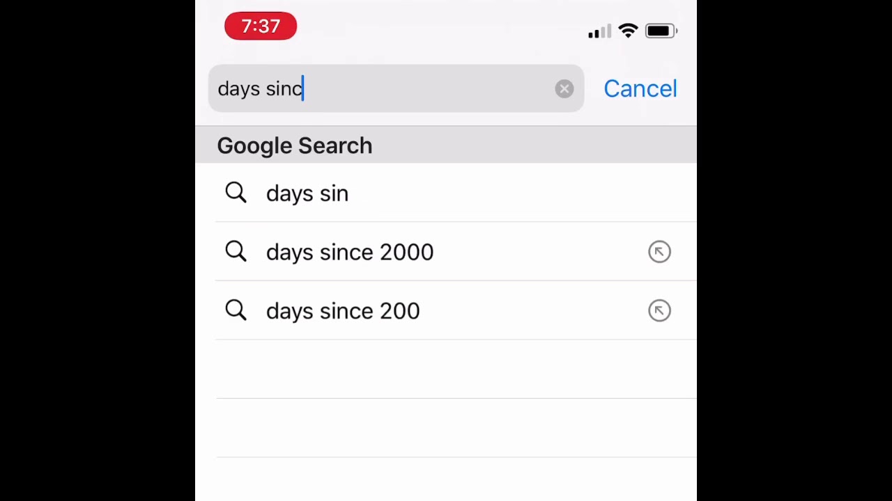 The days since 2000 *must watch* - YouTube