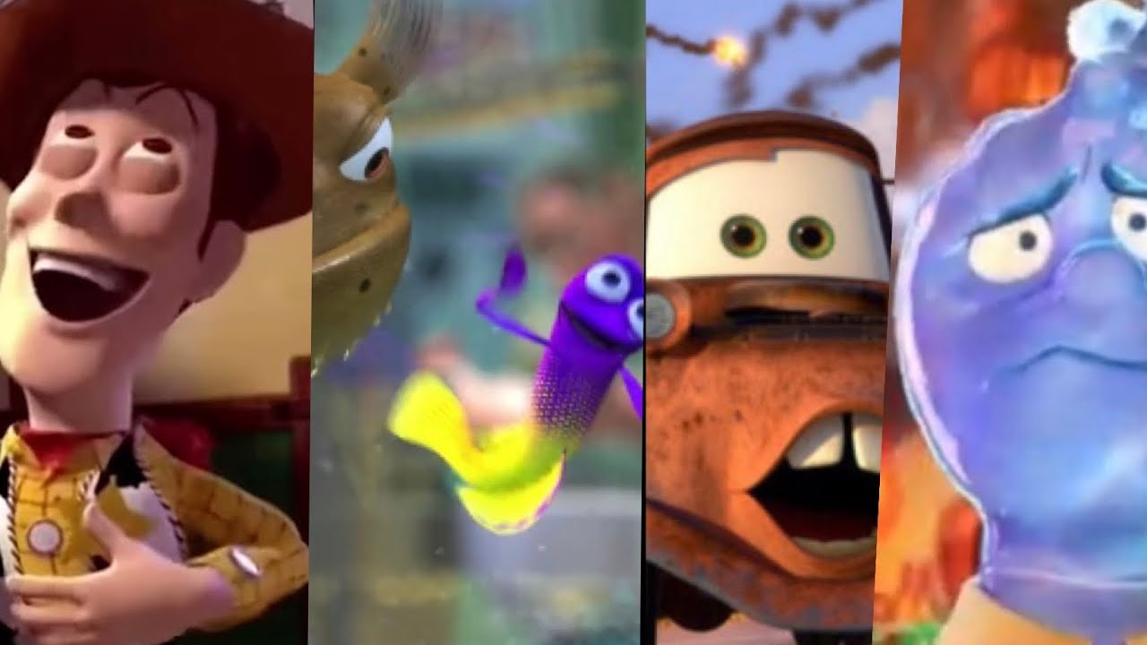1 second from every Pixar Movie - YouTube