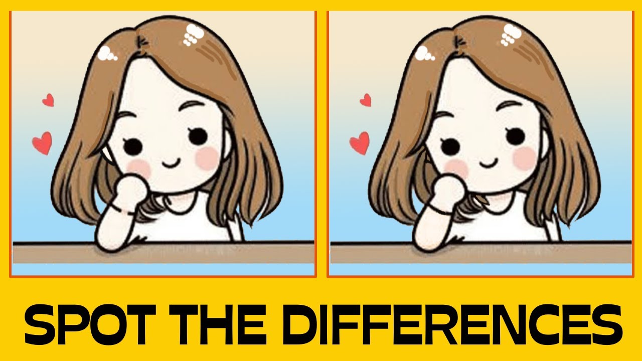 Find the difference | Test - how good are your eye and brain ...