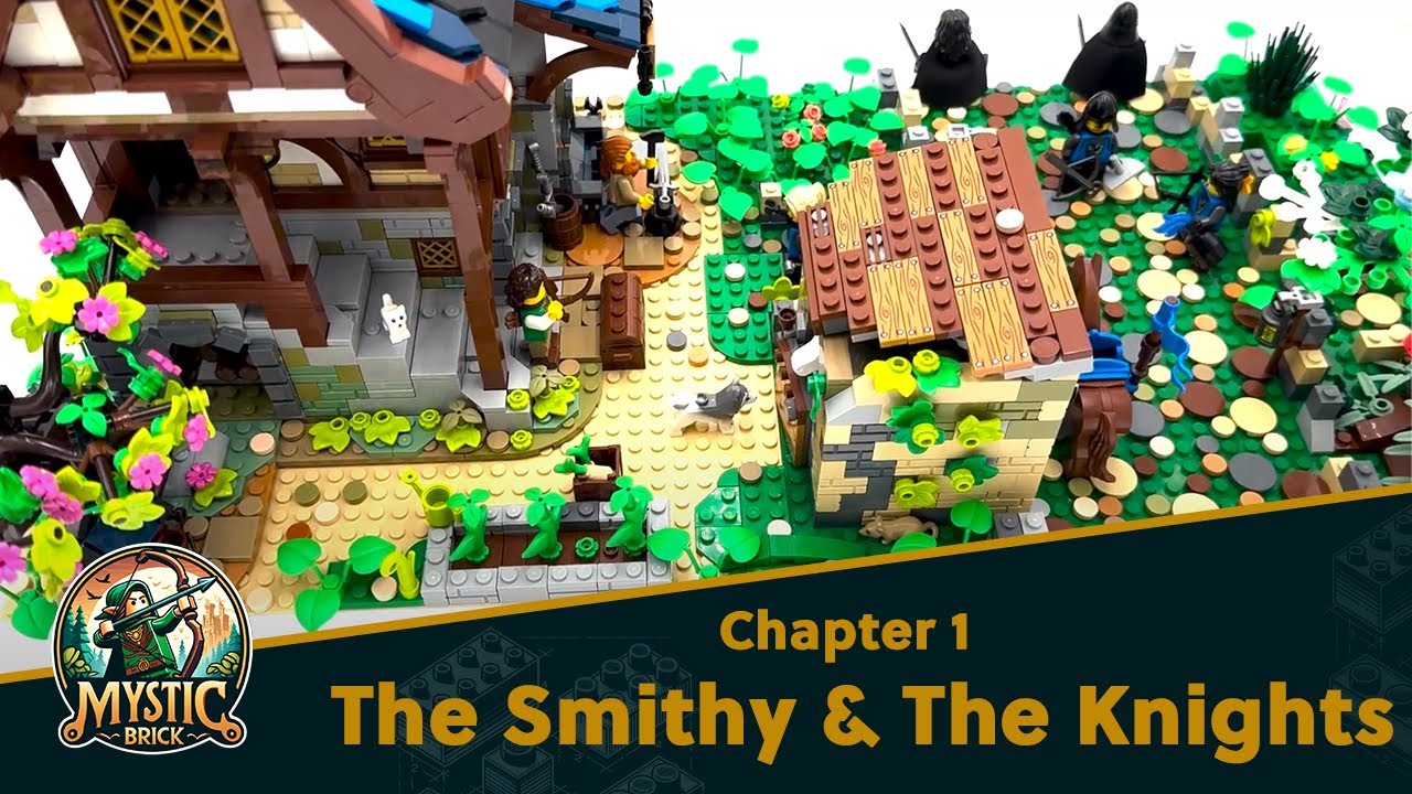 The Smithy & The Knights - LEGO Fantasy MOC Build - Chapter 1 - YouTube