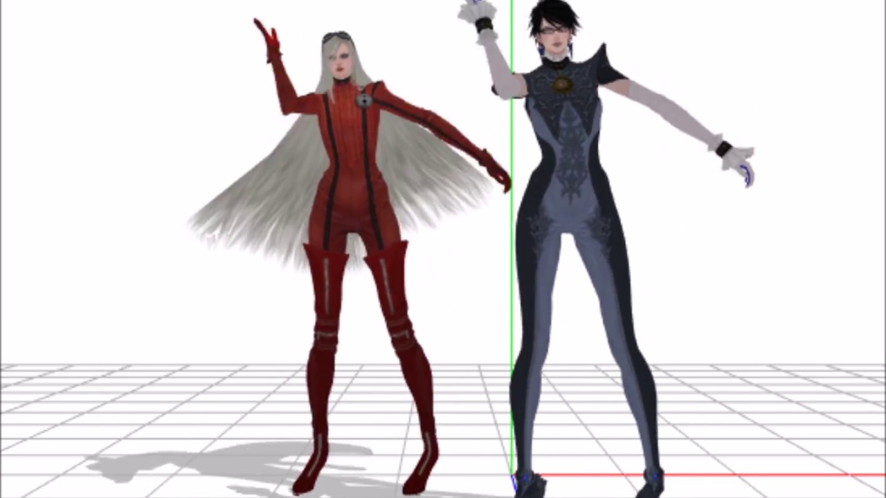 Let's Dance, Boys! (FULL BAYONETTA DANCE, NO CAMERA) - YouTube