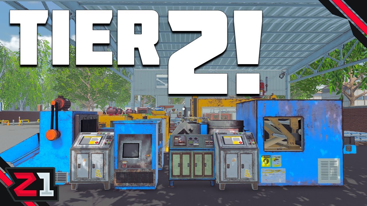 Taking Our Recycling To The NEXT TIER! Tier 2 Machines! - YouTube