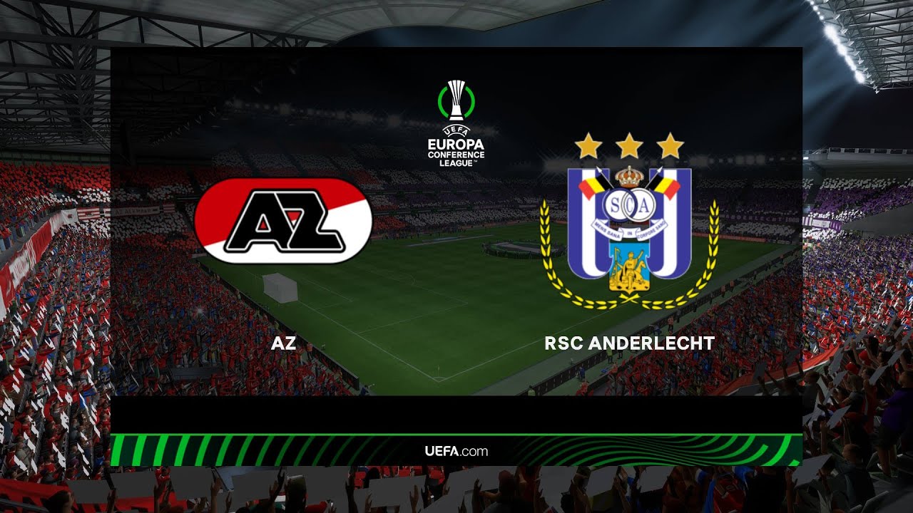 AZ Alkmaar - Anderlecht | UECL 2022-2023 | eFootball - YouTube