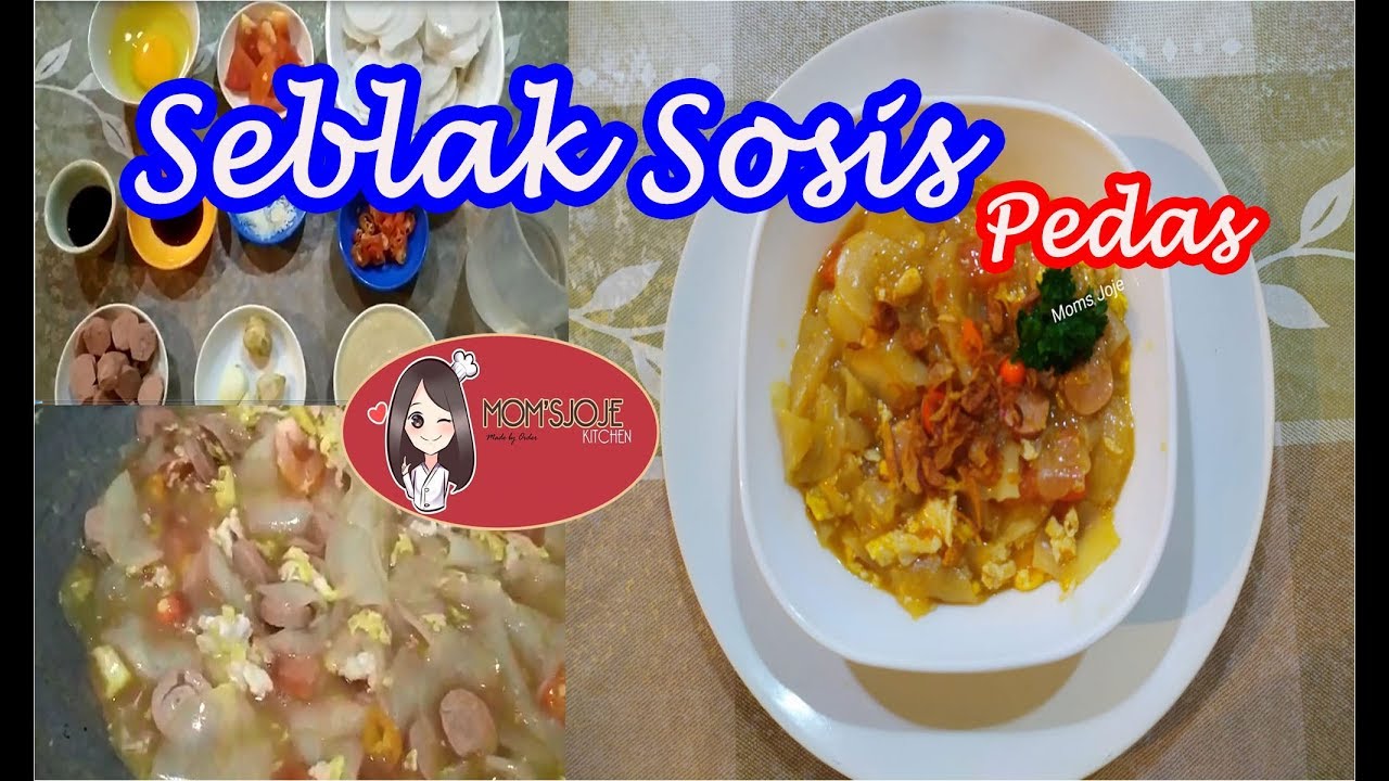 Seblak Sosis Pedas yang Enak - YouTube