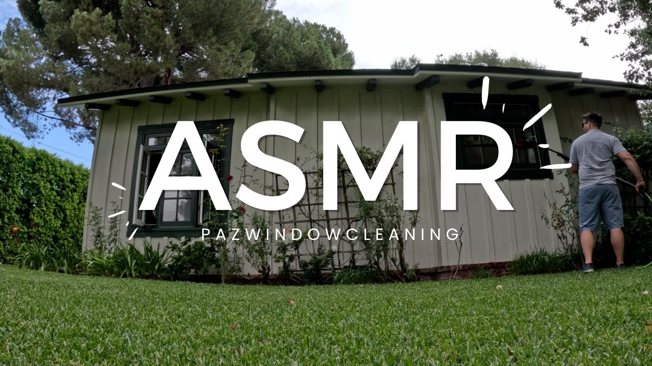 The Most Satisfying Window Cleaning ASMR - YouTube