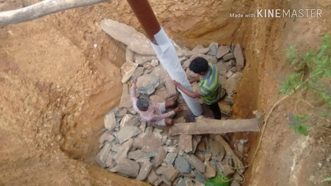 Borewell recharge and Rain water harvesting - YouTube