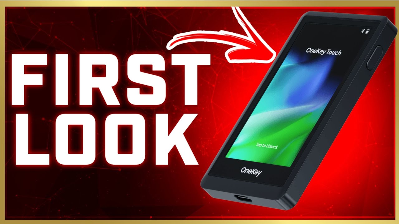 (NEW) OneKey Touch Crypto Hardware Wallet —FIRST LOOK (2023) - YouTube