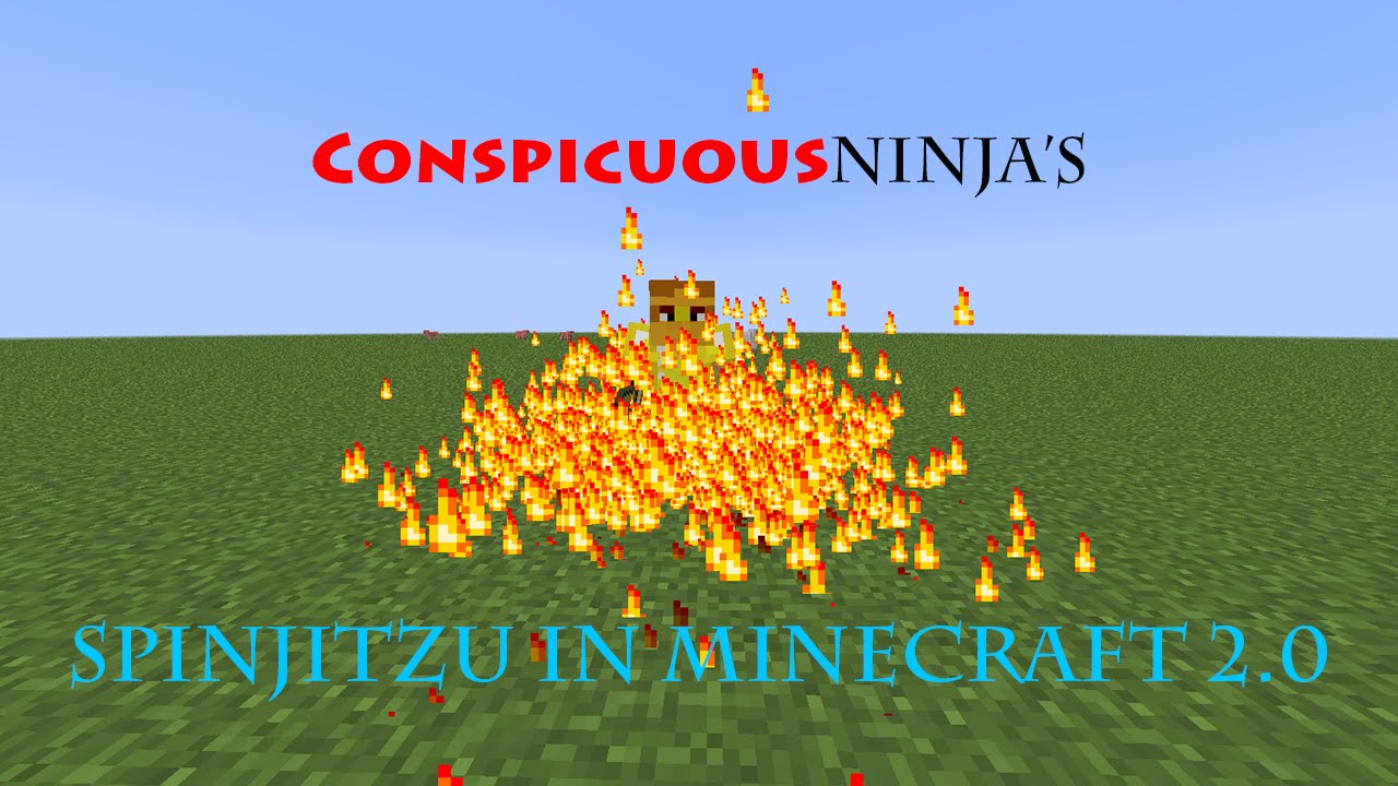 ConspicuousNinja's Spinjitzu in Minecraft 2.0! - YouTube