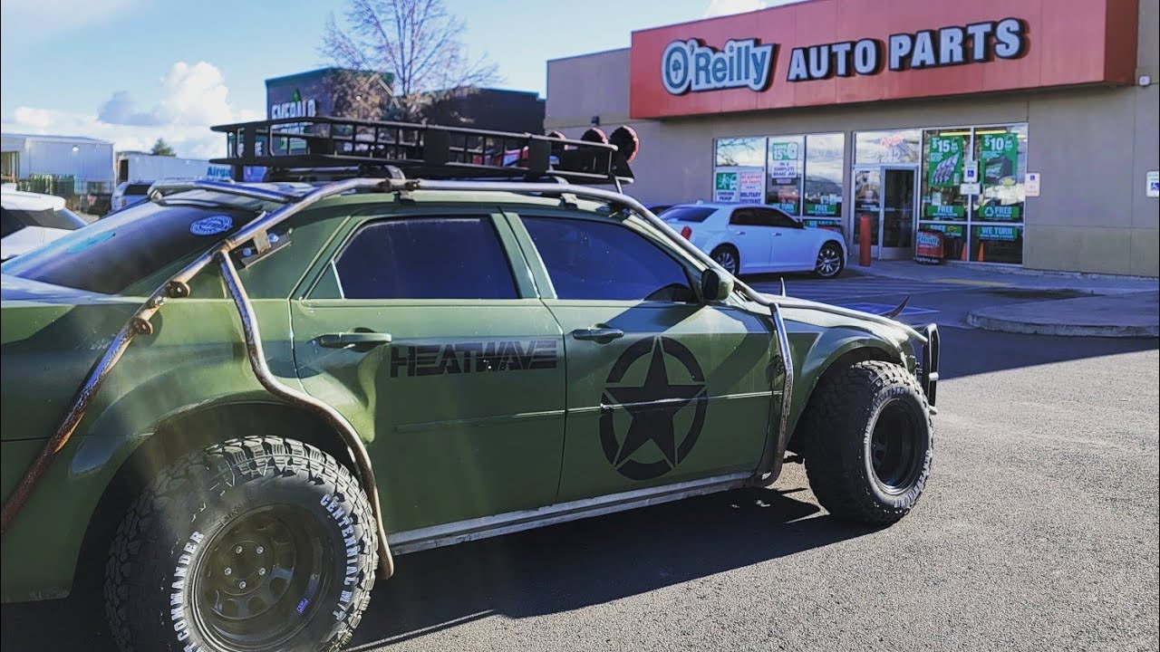 How I lifted my chrysler 300c! - YouTube