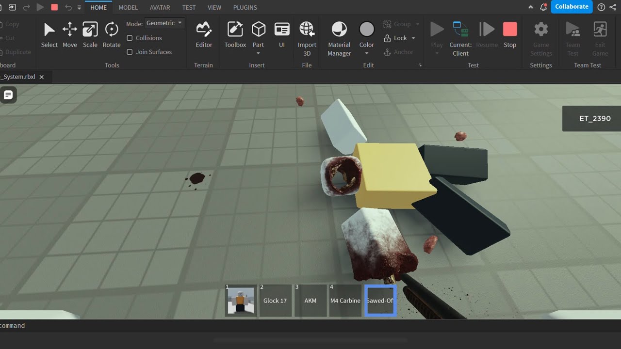 GORE GUN SYSTEM GORE DOWNLOAD (ROBLOX GORE) - YouTube