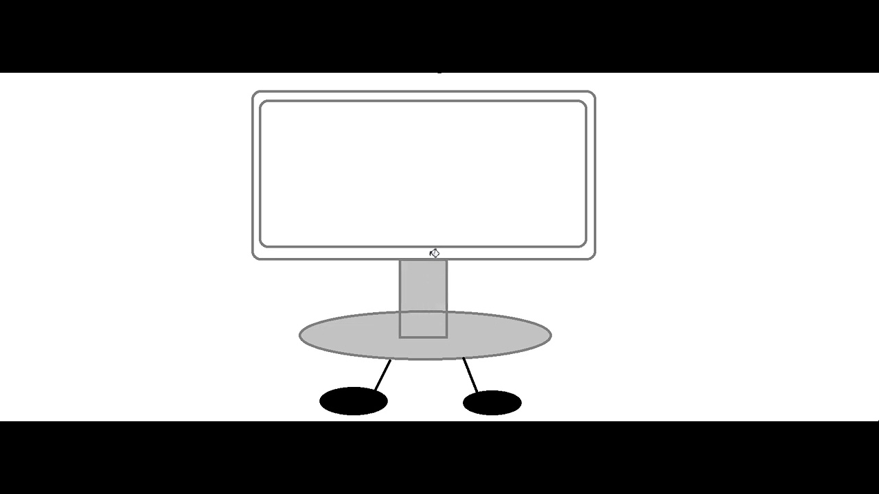 How To Draw TV From BFDI On MS Paint - YouTube