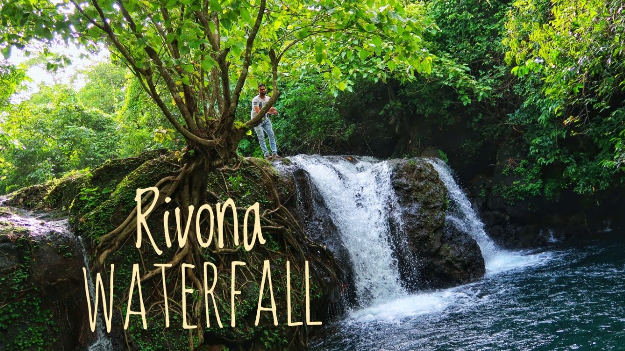 Rivona waterfall / Goa's Hidden Place / Beautiful Waterfall - YouTube