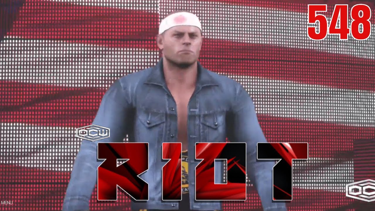 WWE 2K: OCW Riot 548 - Cort Marshall vs K'Dangelo - YouTube