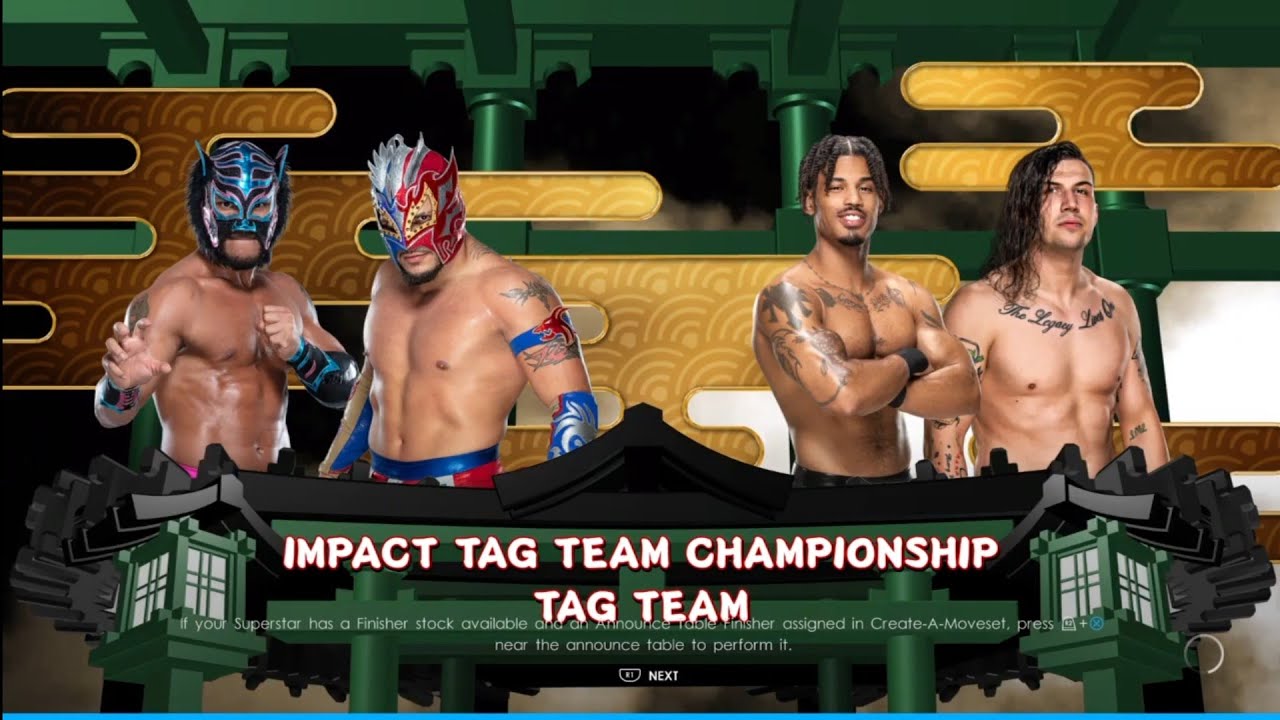 Lucha House Party vs The Rascalz Lucha Libre Magica WWE 2K22 - YouTube