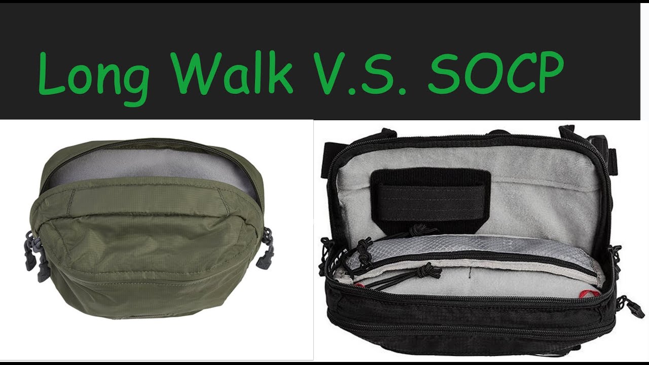 Vertx Long Walk Waist Pack & SOCP... which one wins? - YouTube