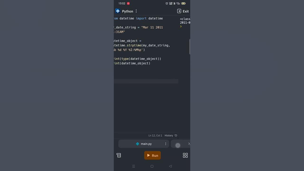 Technicalsea Mobilehacktrick Pythonprogramming Pythoncoder Coder Date Time Module In Python 9041