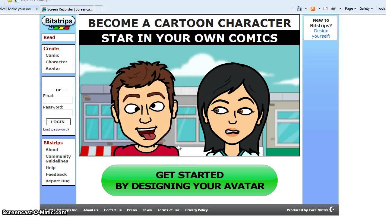 Tutorial on Bitstrips - YouTube