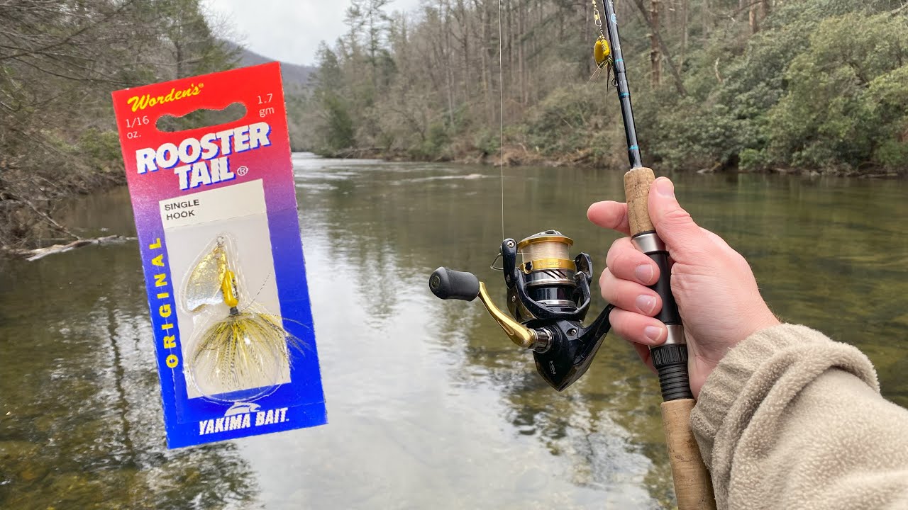 Rooster Tail Winter TROUT Fishing!! - YouTube