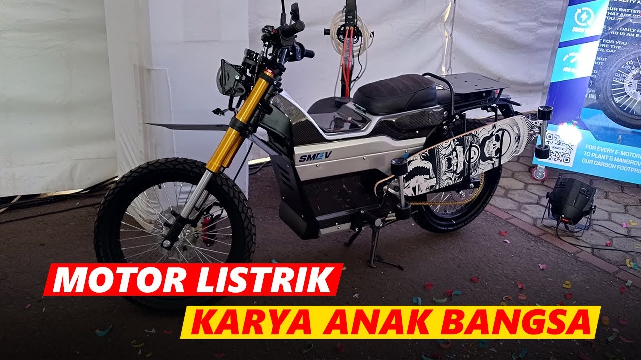 MOTOR LISTRIK LOKAL TERBARU !! SMEV EM1 & EMT - YouTube