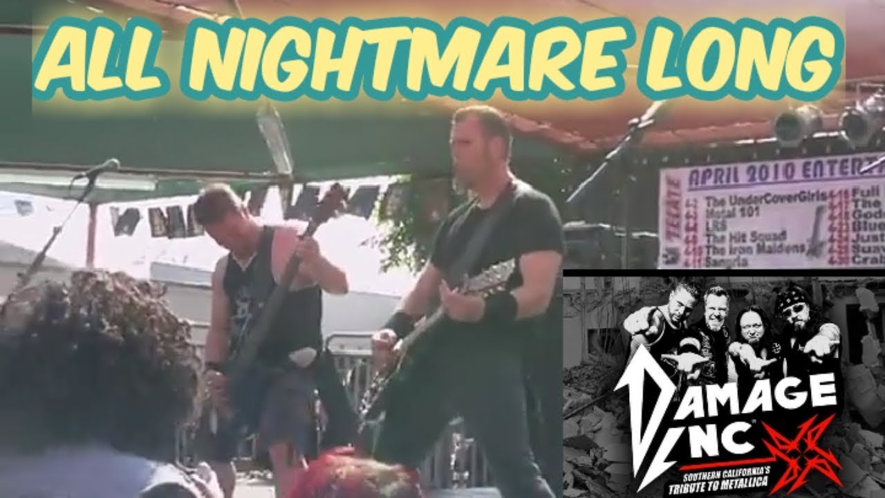 Metallica Tribute Band Damage Inc. "All Nightmare Long" - YouTube