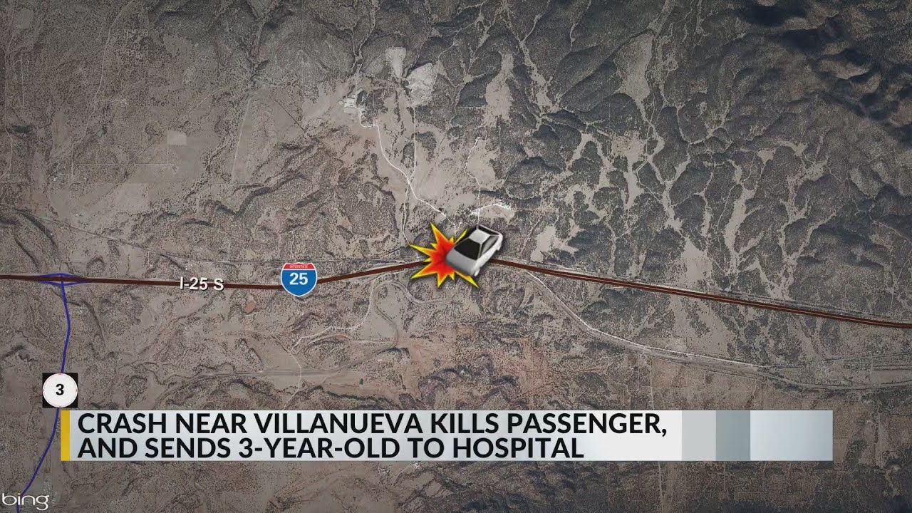 Two people ejected, one killed in fatal crash on I-25 - YouTube