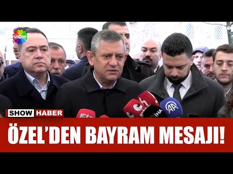 Özel'den liderlere bayram tebriği!