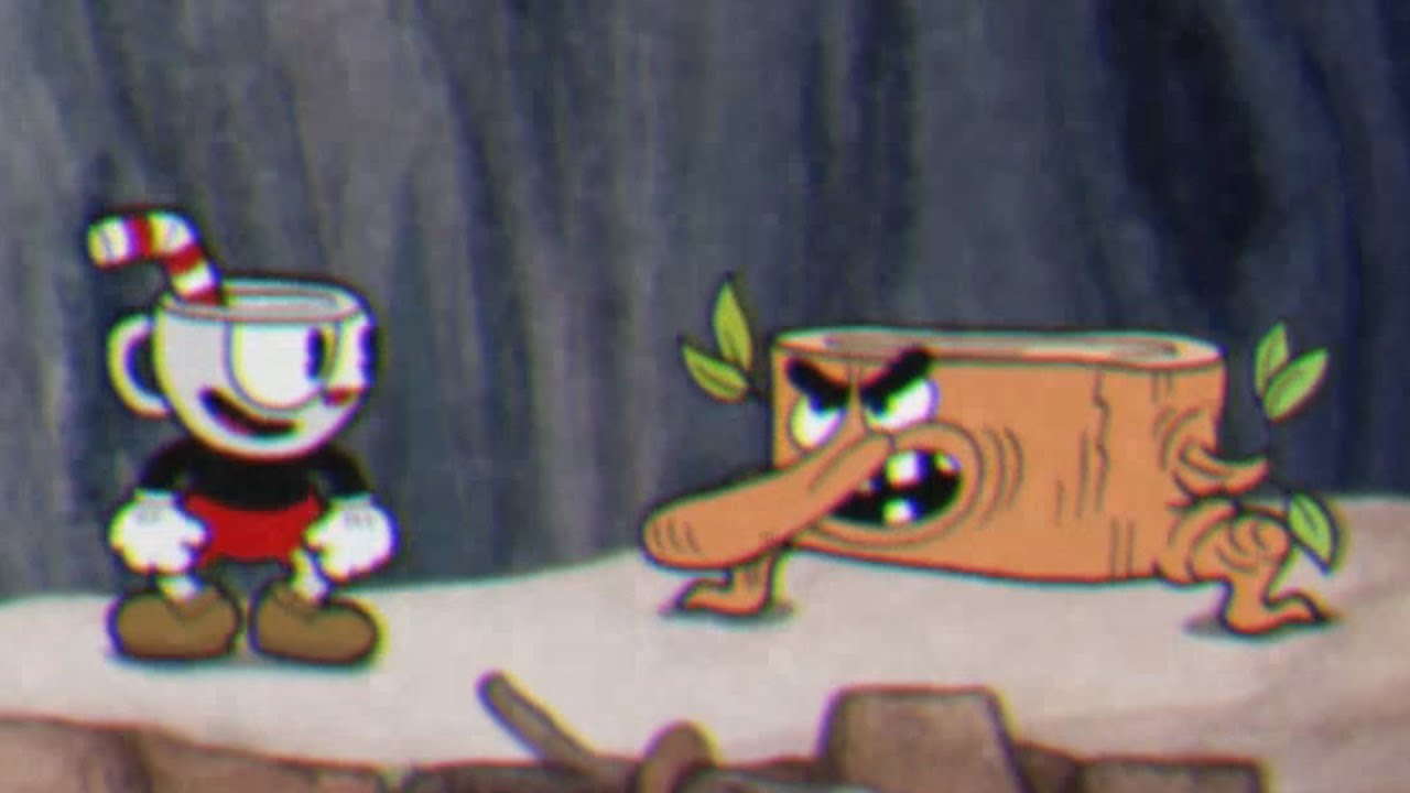 Cuphead Bug - The immortal Tree Stump of Life - YouTube