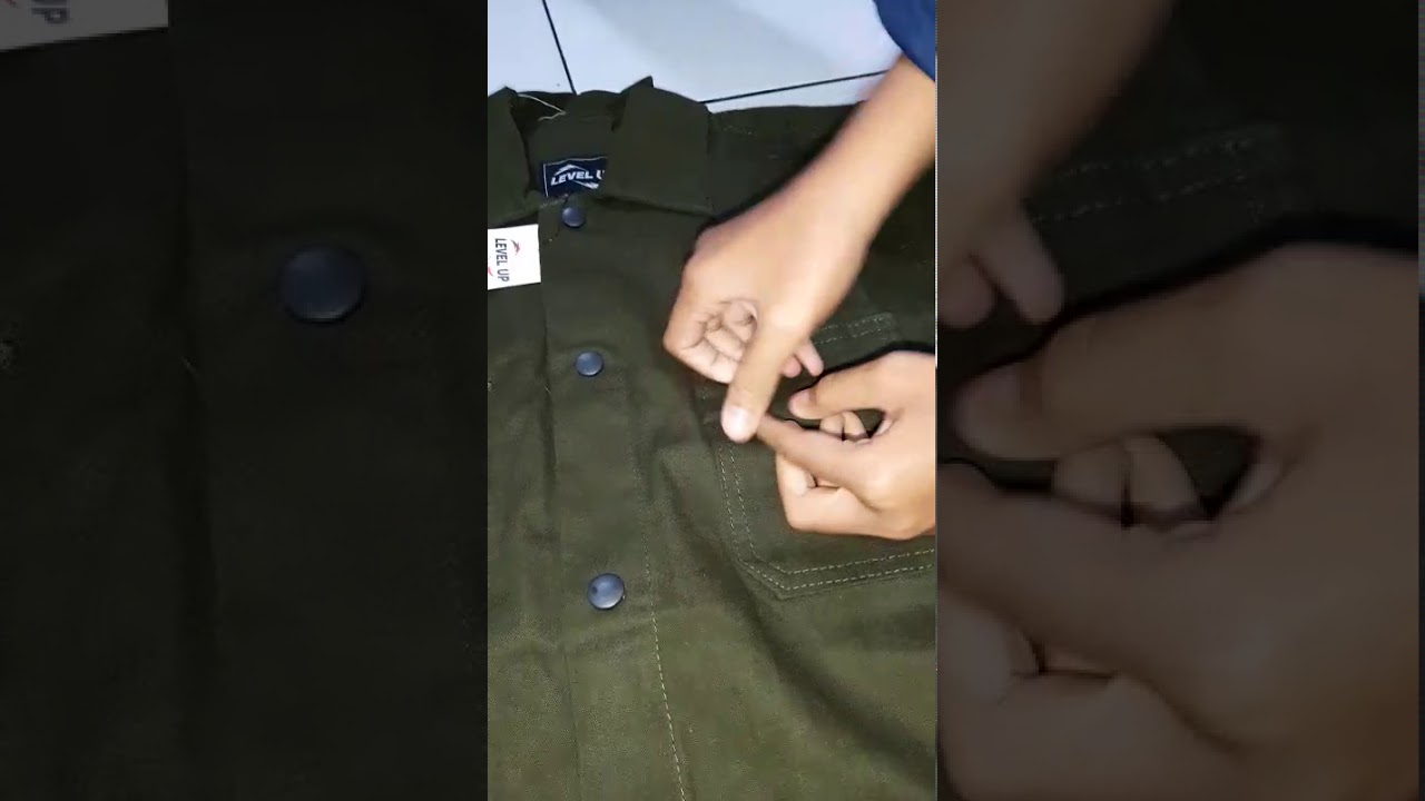 Cara buka kancing Jaket semi parka - YouTube