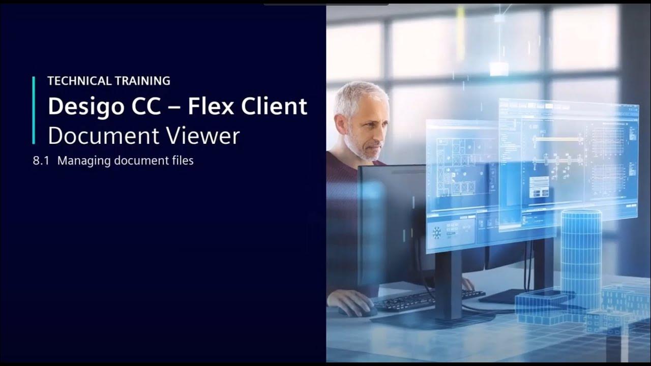 Desigo CC Flex Client – Dokumentanzeige - YouTube