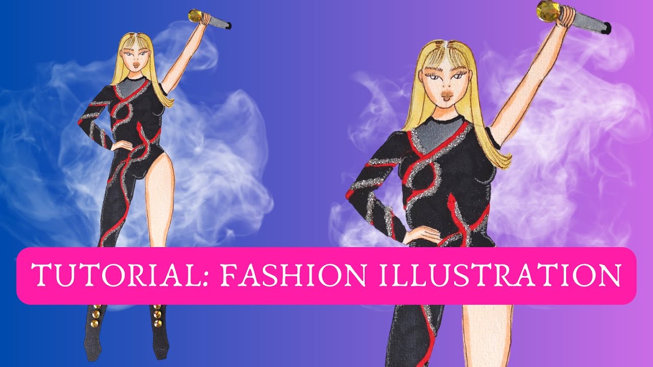 ERAS TOUR REPUTATION TAYLOR SWIFT OUTFIT. Illustration for Beginners. # ...