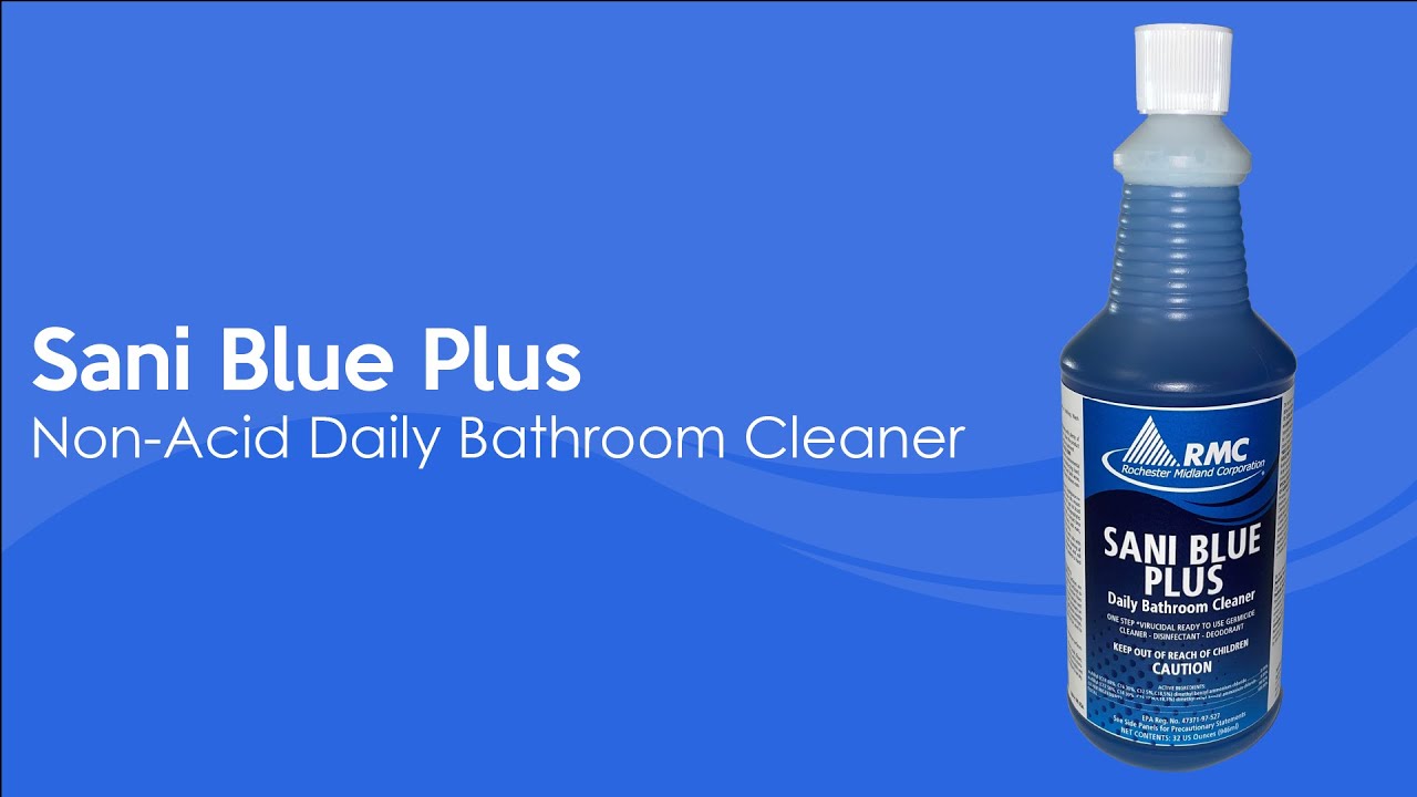 Sani Blue Plus - Rochester Midland Corporation - YouTube